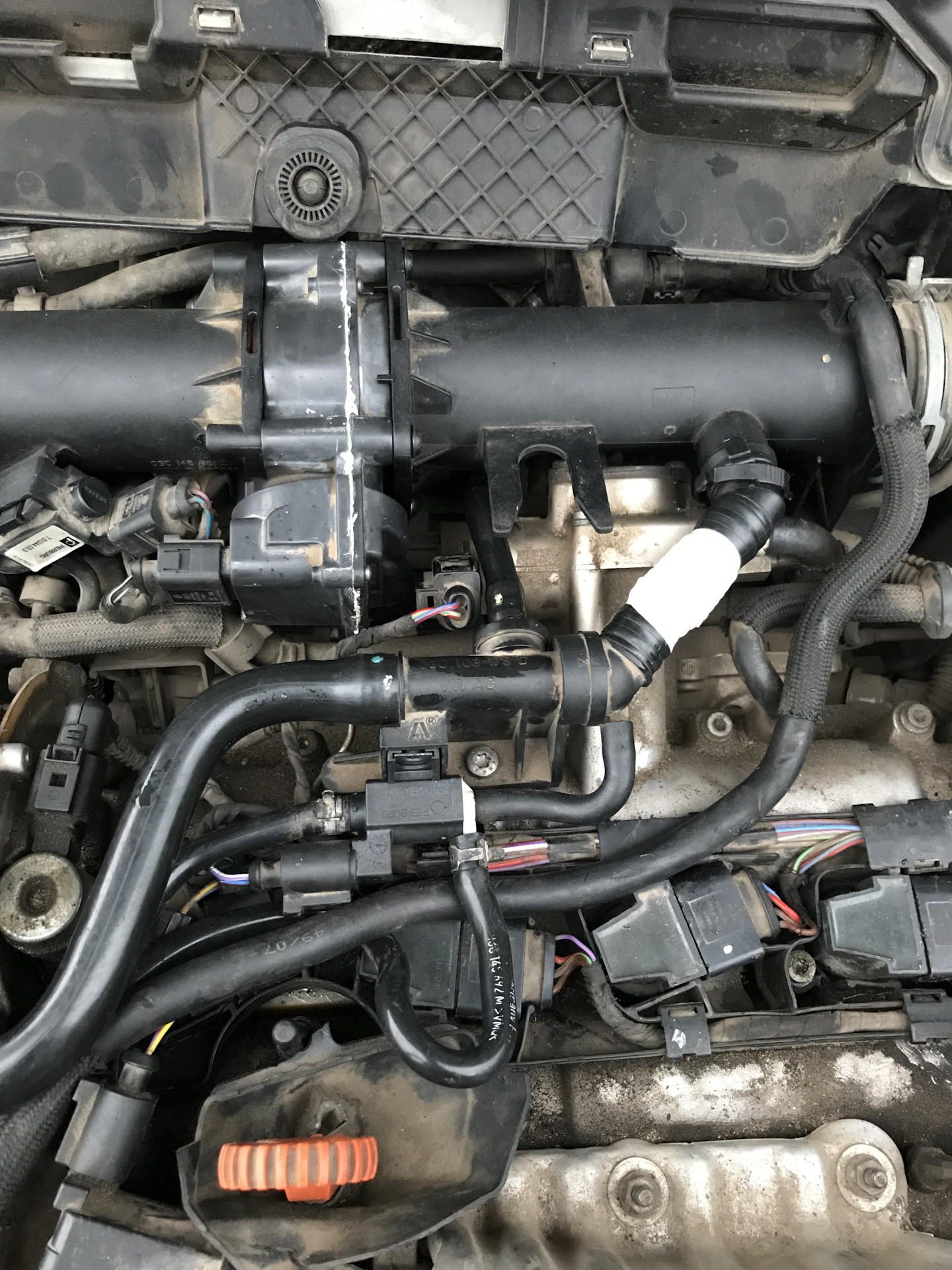 3. Пошла жара — Volkswagen Tiguan (1G), 1,4 л, 2008 года | поломка | DRIVE2