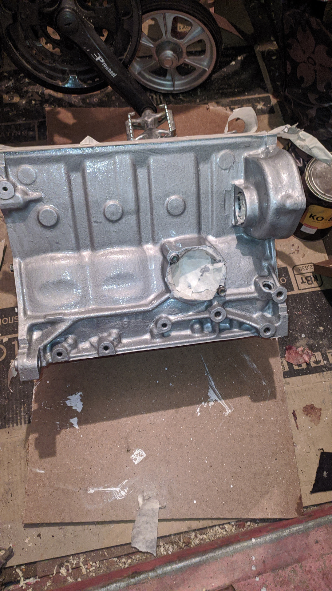 Ремонт двигателя. Ч.2 Бэушный мотор — Volkswagen Golf Mk3, 1,4 л, 1993 ...