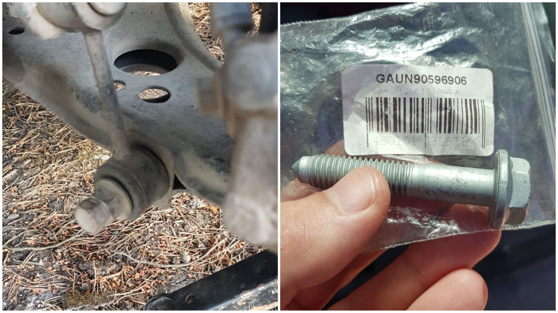 Правильные болты — Skoda Octavia A4 Mk1, 1,8 л, 2008 года | просто так ...