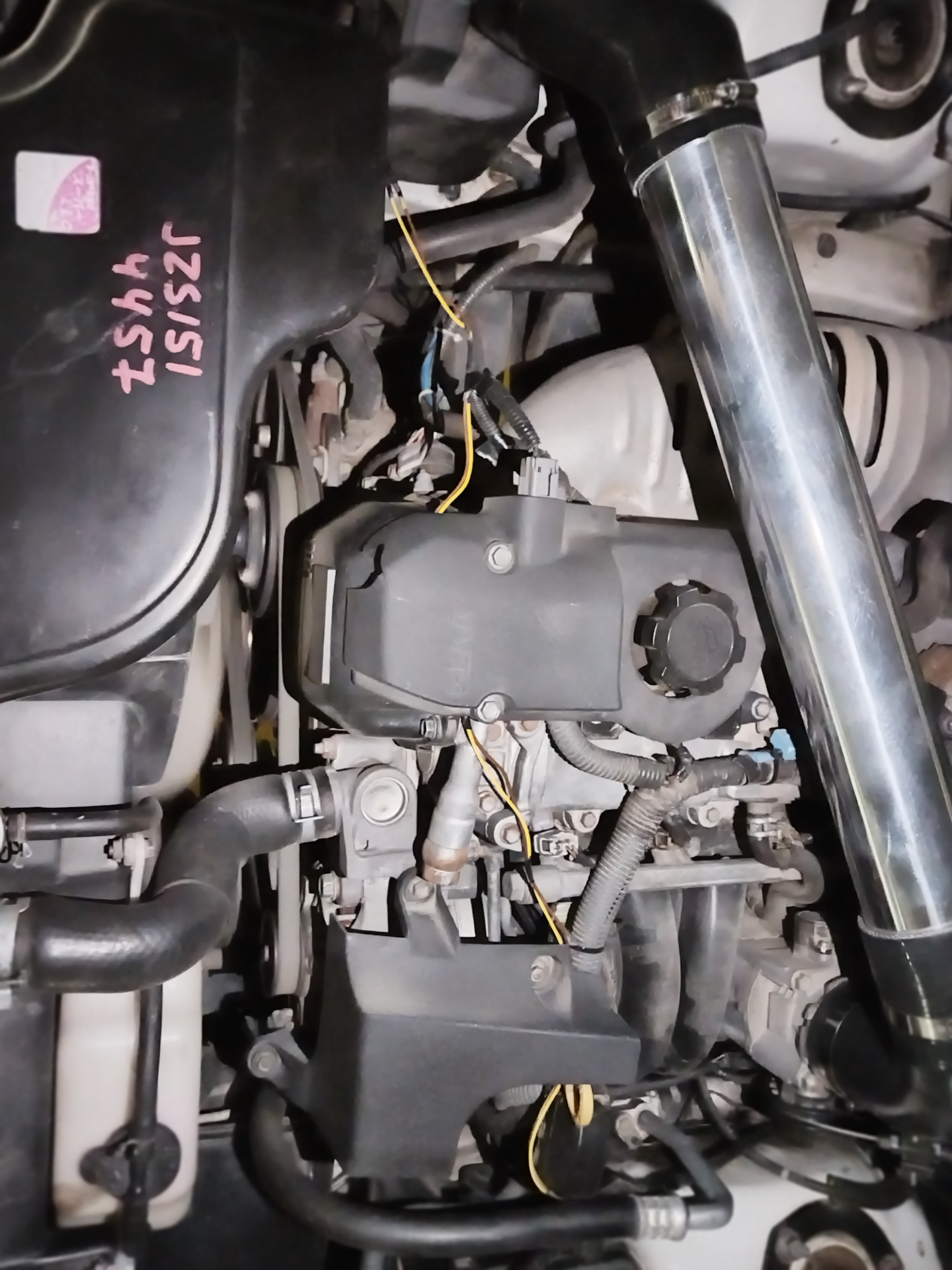 Замена впуска с 1jz-ge (2.5) на 1g-fe Beeams (2.0) на Toyota Crown S151 ...