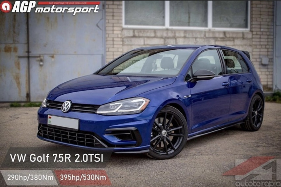 VW Golf 7.5 R 2.0TSI (DJJA) Stage2 AGP motorsport — AGP motorsport на ...
