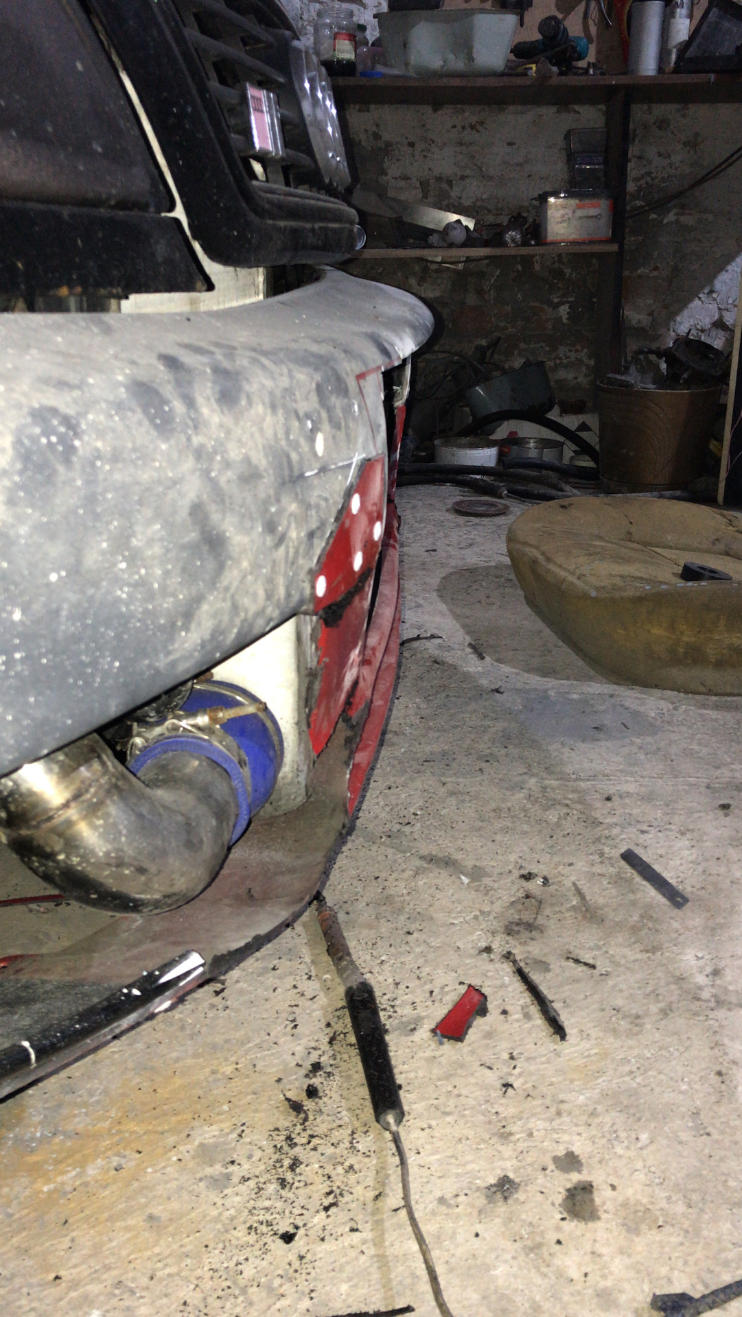 Бампер хенд мейн под куль 600/300/100 — Audi S6 (C4), 2,2 л, 1995 года ...