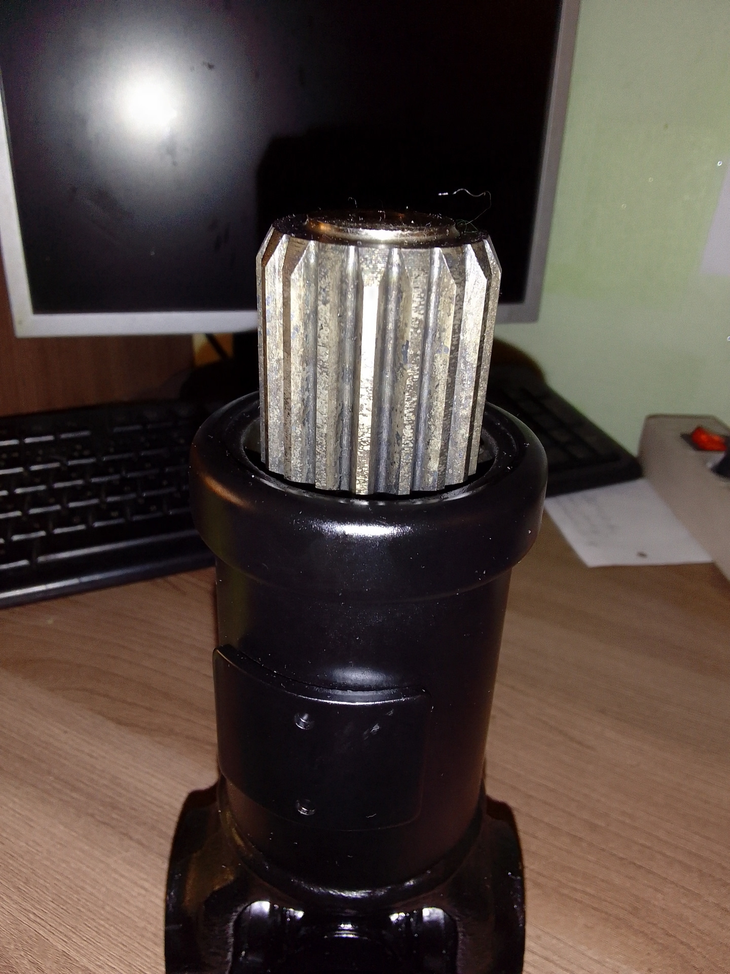 Усиленный кардан. Подготовка. Твёрдосмазочное покрытие шлицевой ...