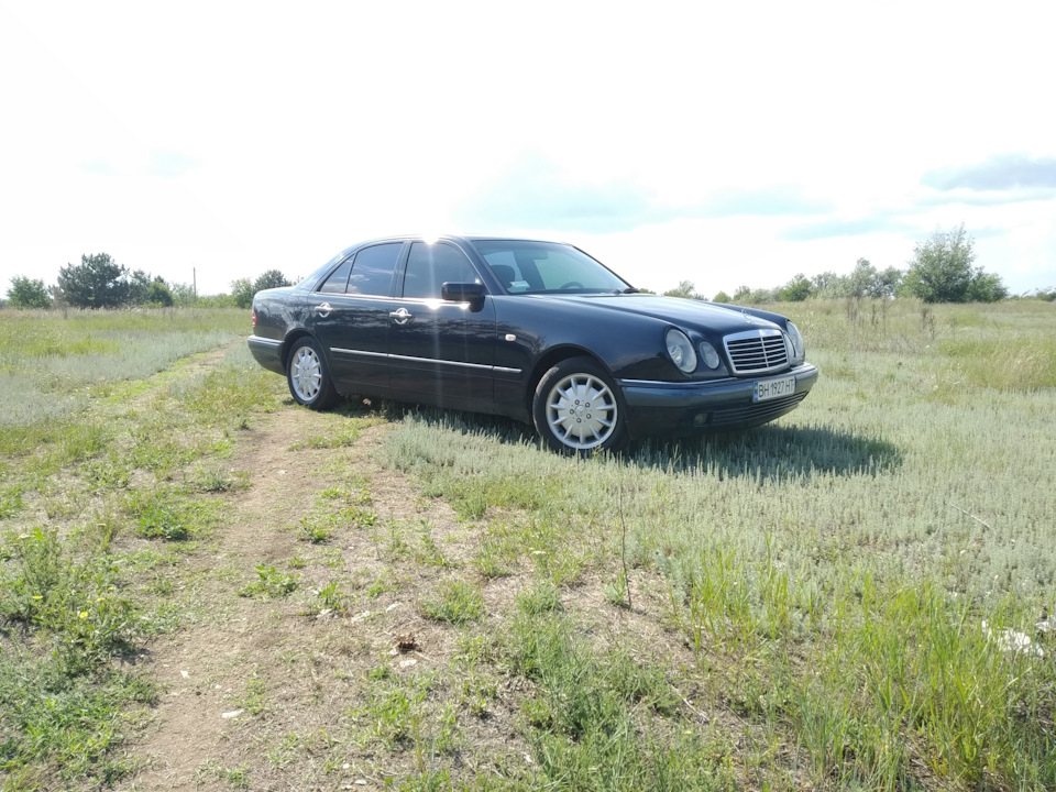 летние фото — Mercedes-Benz E-Class (W210), 2 л, 1998 года | фотография ...