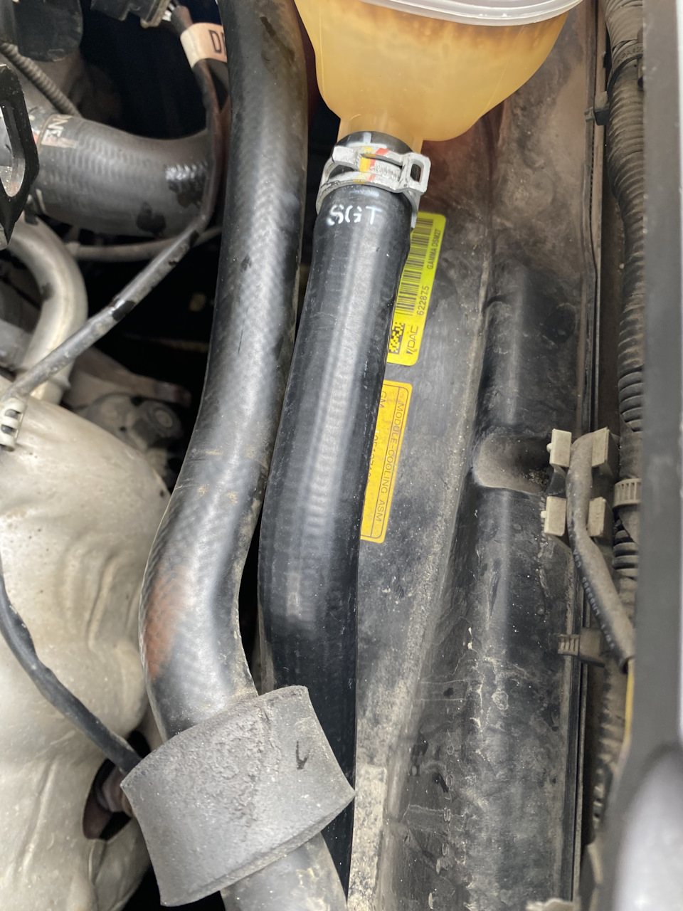 96958201 Шланг системы охлаждения GM | Запчасти на DRIVE2