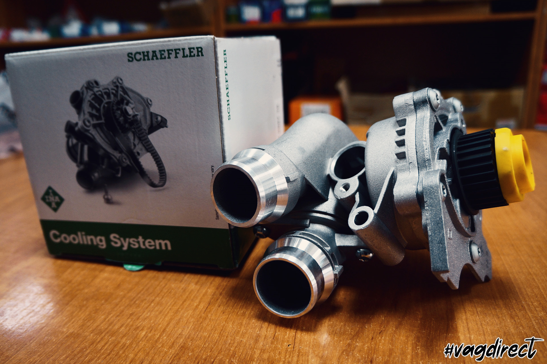 Замена помпы на INA (538096710) — Skoda Yeti, 1,8 л, 2014 года | визит ...