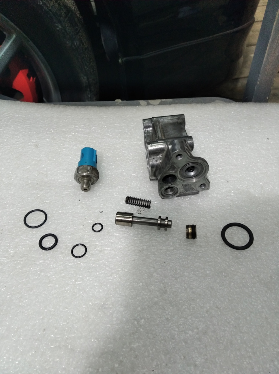 ТО передних тормозов. Ремкомплект переднего суппорта. — Chevrolet Rezzo ...