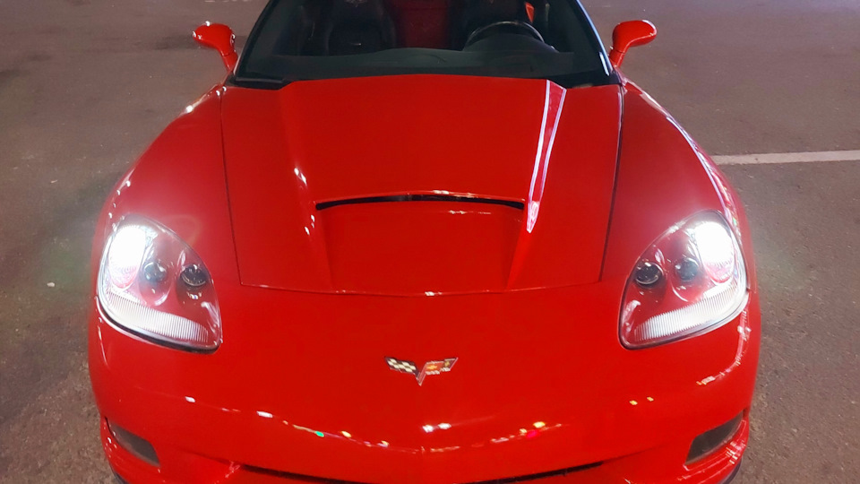 Chevrolet Corvette C6 6.0 бензиновый 2005 | Red Devil Ghost Mode на DRIVE2