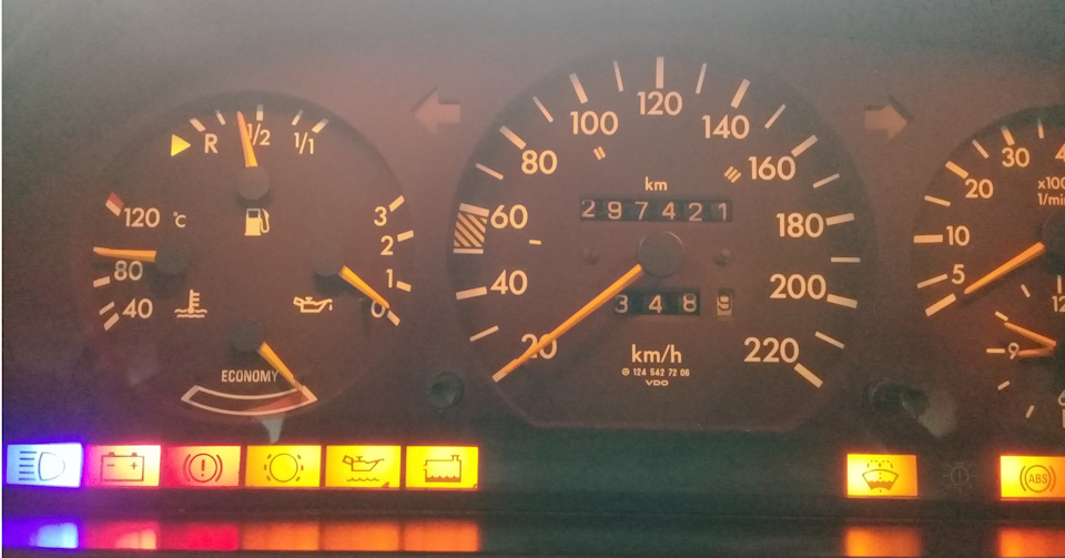 Светодиоды в индикаторы приборки W124 LED — Mercedes-Benz E-Class (W124 ...