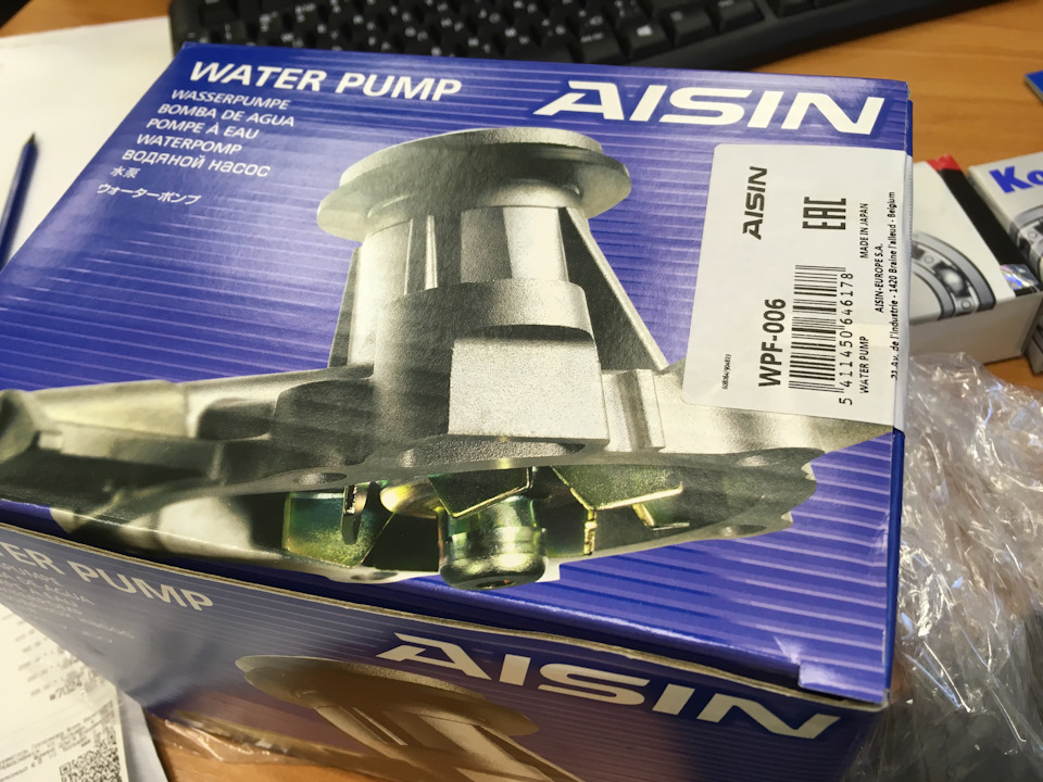 Замена ГРМ EJ205 (не фазный) — Subaru Forester (SG), 2 л, 2002 года ...