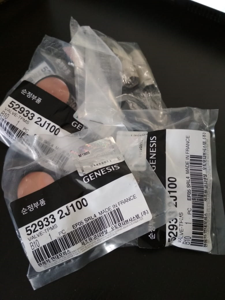 Покупка датчиков давления шин. — KIA Sorento (3G), 3,5 л, 2019 года ...