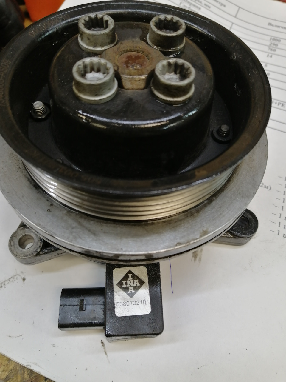 Потекла помпа, какую выбрать, нужен совет! — Volkswagen Touran (1G), 1 ...