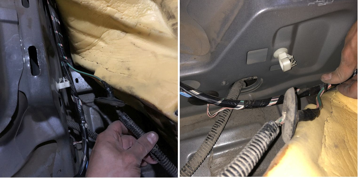 Замена проводки привода электроручника 8201625545 (коса в сборе ...