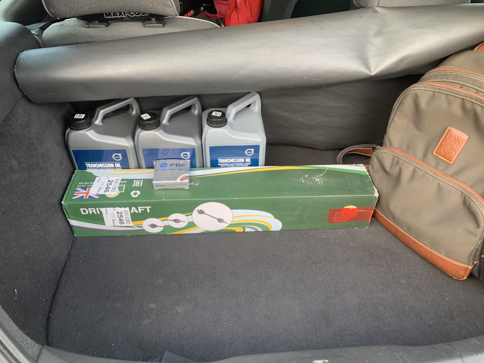 Ремонт. Замена приводов N:2 — Volvo C30, 2,4 л, 2007 года | визит на ...