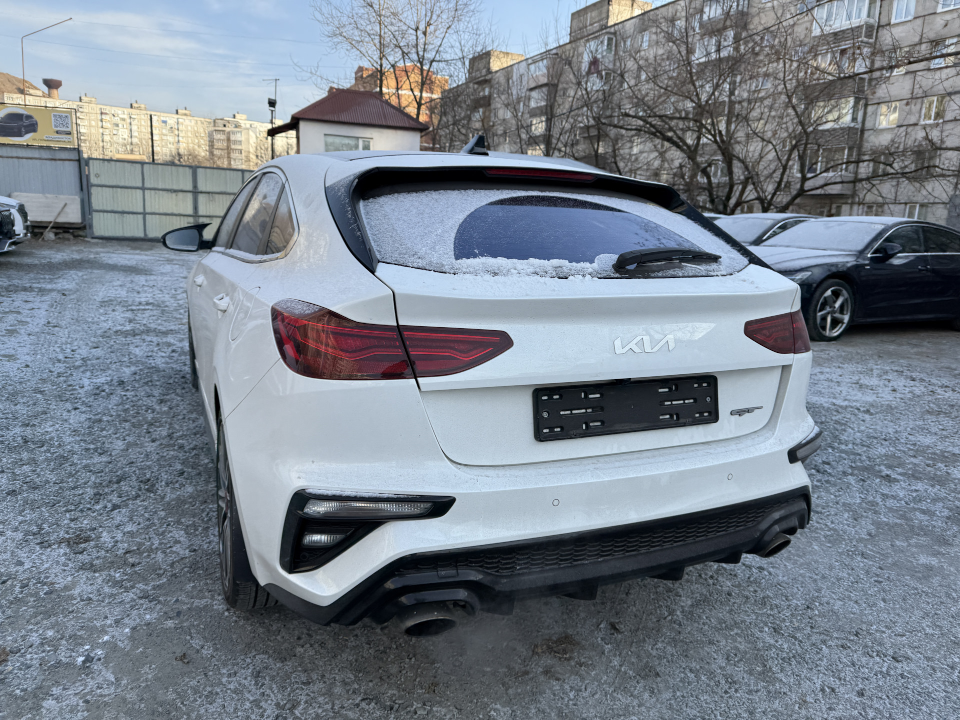 11. Насадки глушителя. — KIA K3 GT, 1,6 л, 2021 года | тюнинг | DRIVE2