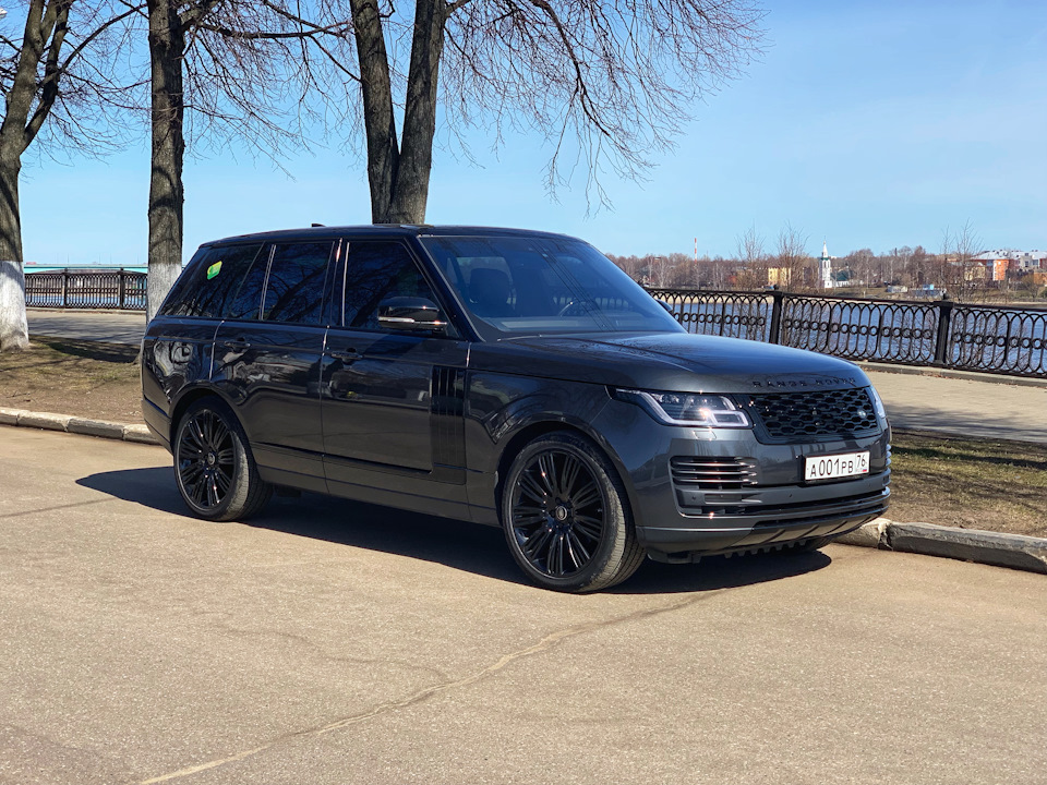 #5 Съёмки Range Rover для YouTube — Land Rover Range Rover (4G), 4,4 л ...