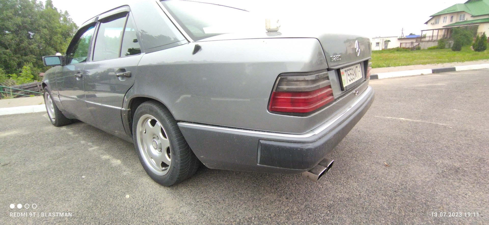 Пропал + на бензонасос. Выхлоп. — Mercedes-Benz E-class (W124), 2,8 л ...