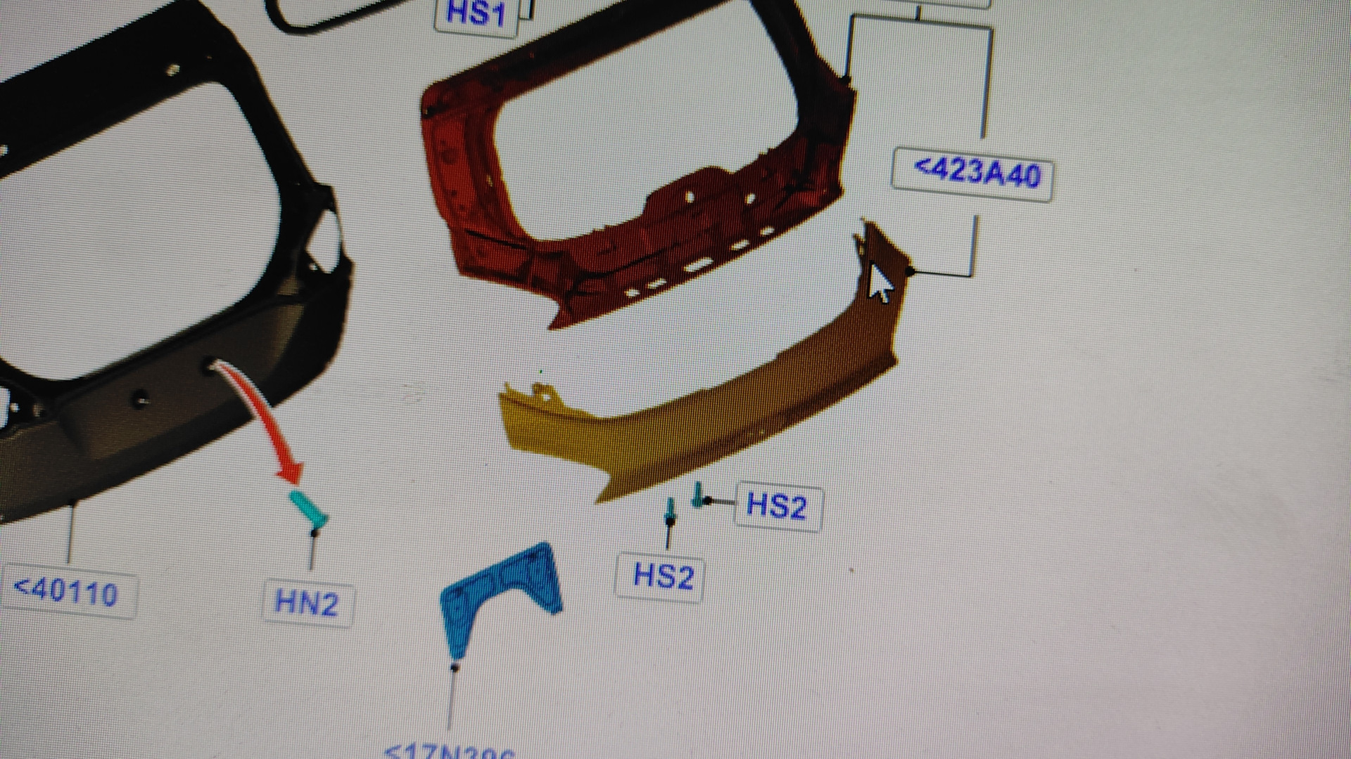 Крышка багажника — Ford Kuga (1G), 2 л, 2008 года | кузовной ремонт ...