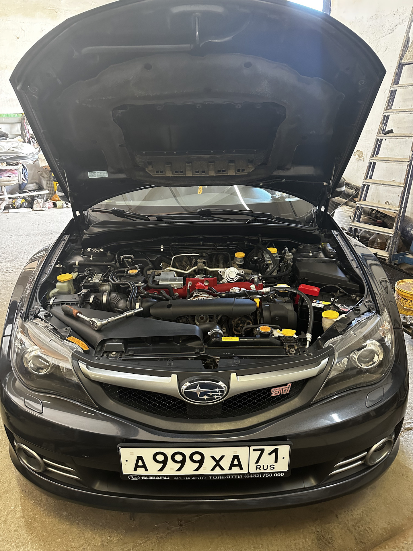 Упоры ГТЦ И ГЦС — Subaru Impreza WRX STI (GV/GR), 2,5 л, 2008 года ...