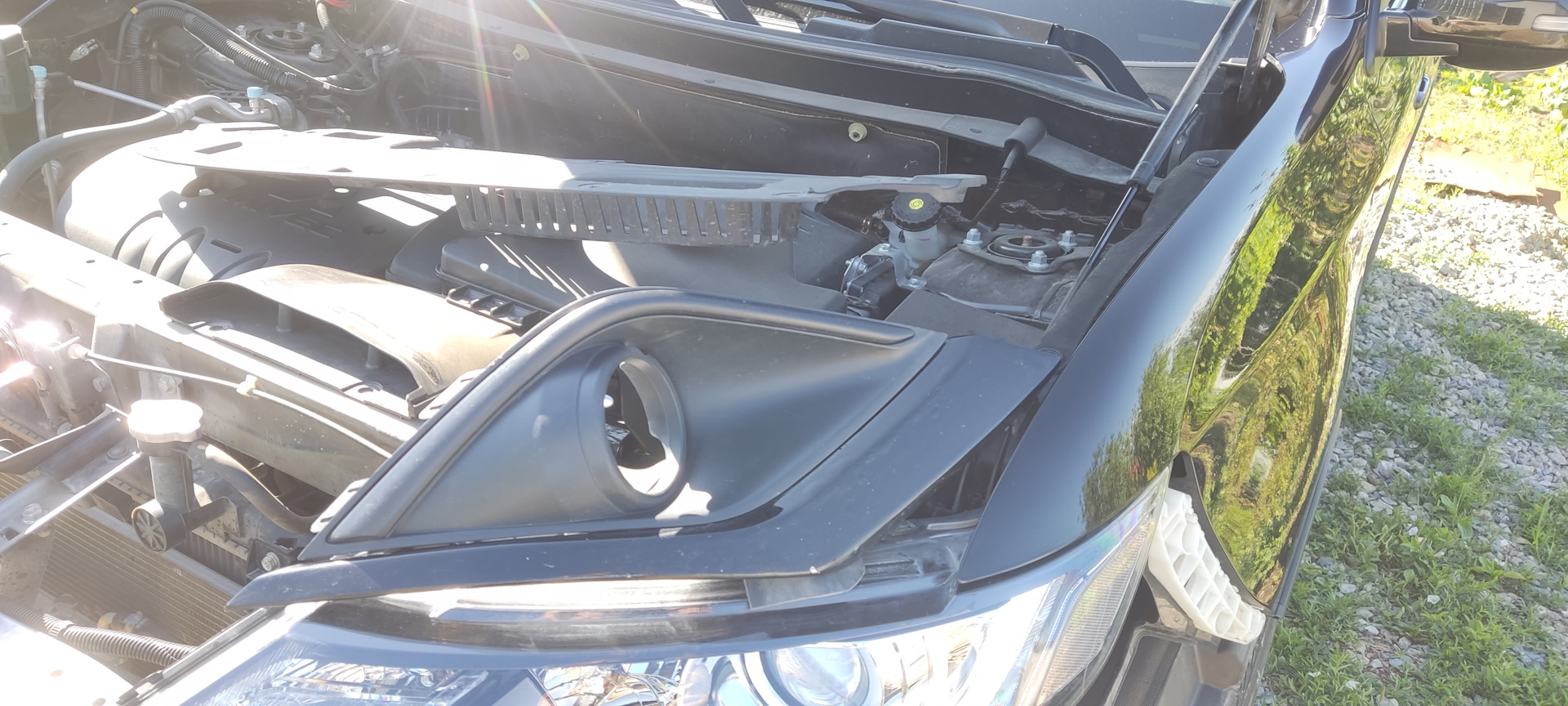 Новый "Х" на морду, набор инструмента ДТ. — Mitsubishi Outlander (3G ...