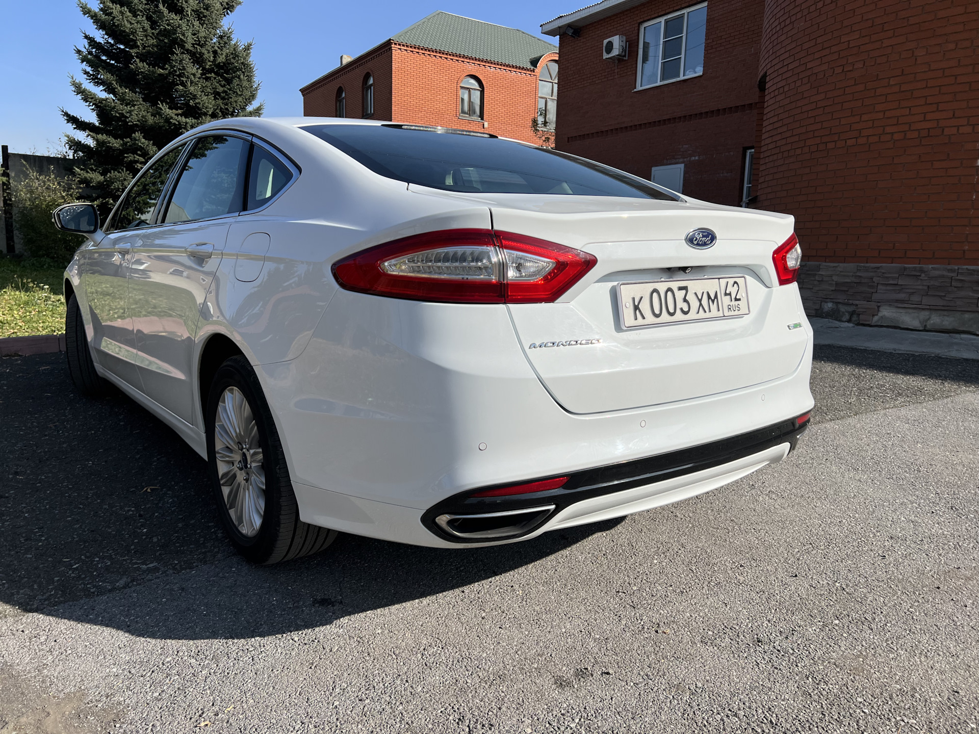 RCS plate frames for Ford Mondeo V 2.0 EcoBoost — Ford Mondeo V, 2 л ...