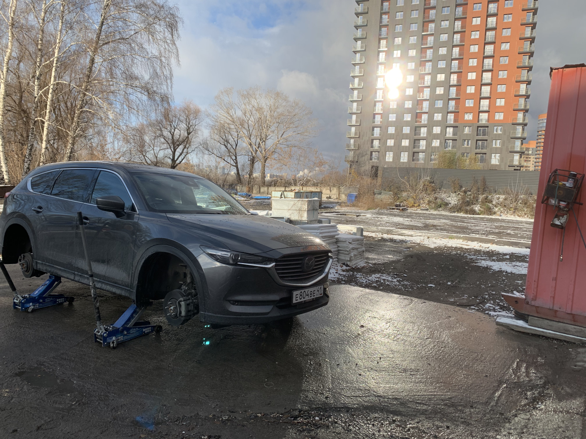 Переобулся — Mazda CX-8, 2,2 л, 2018 года | шины | DRIVE2