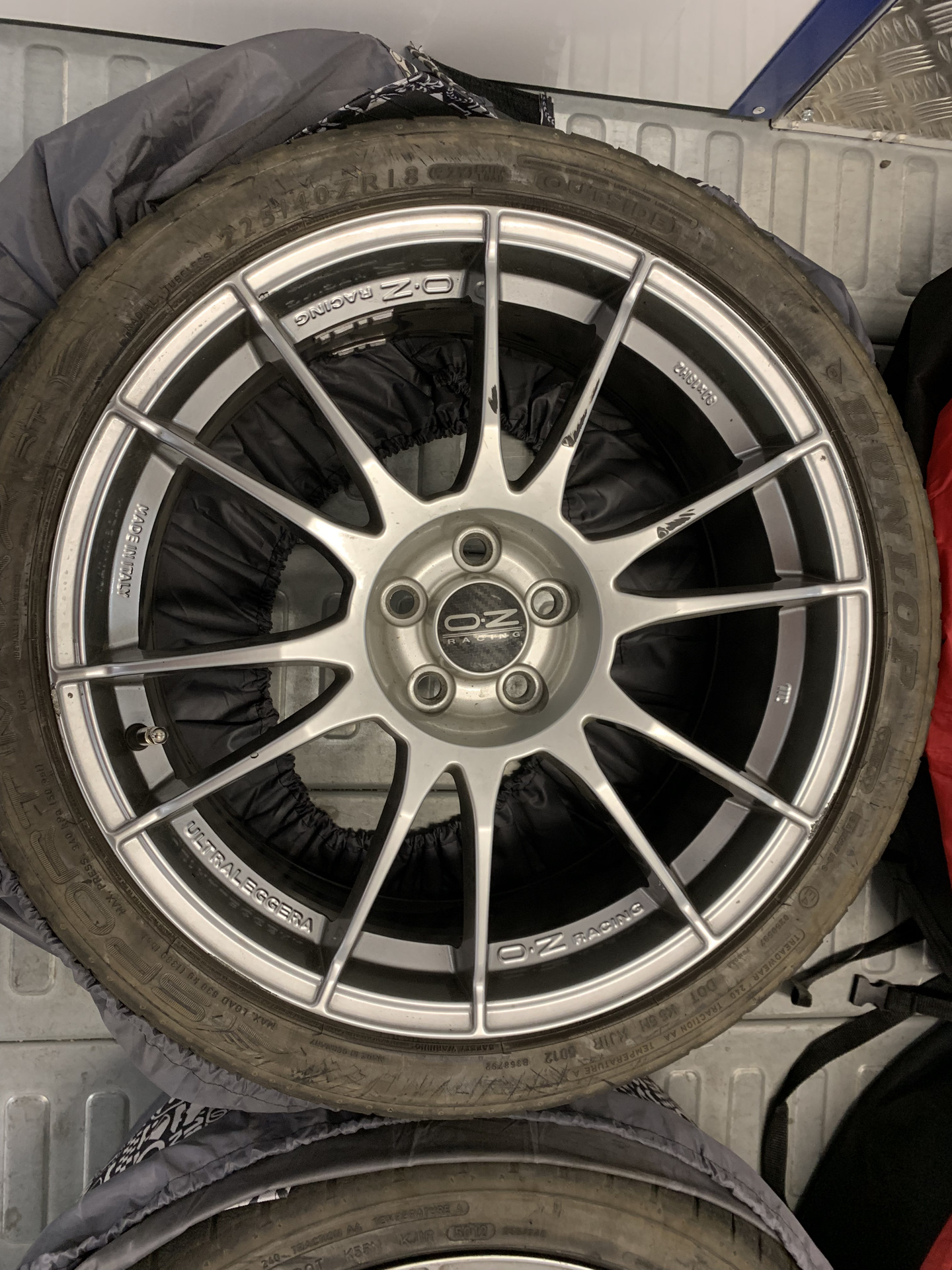 Продаю диски OZ Ultraleggera 18x8 5х100 ЕТ48 — Toyota GT86, 2 л, 2012 ...