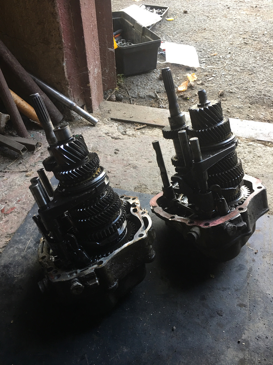 Замена прокладок коробки F 17 — Opel Vectra C, 1,8 л, 2007 года ...