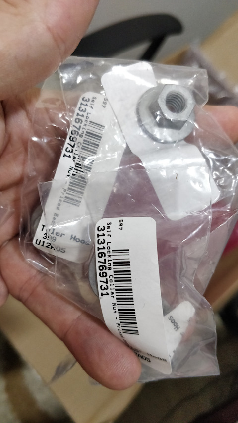 31316769731 Гайка с буртиком самоконтрящаяся BMW | Запчасти на DRIVE2