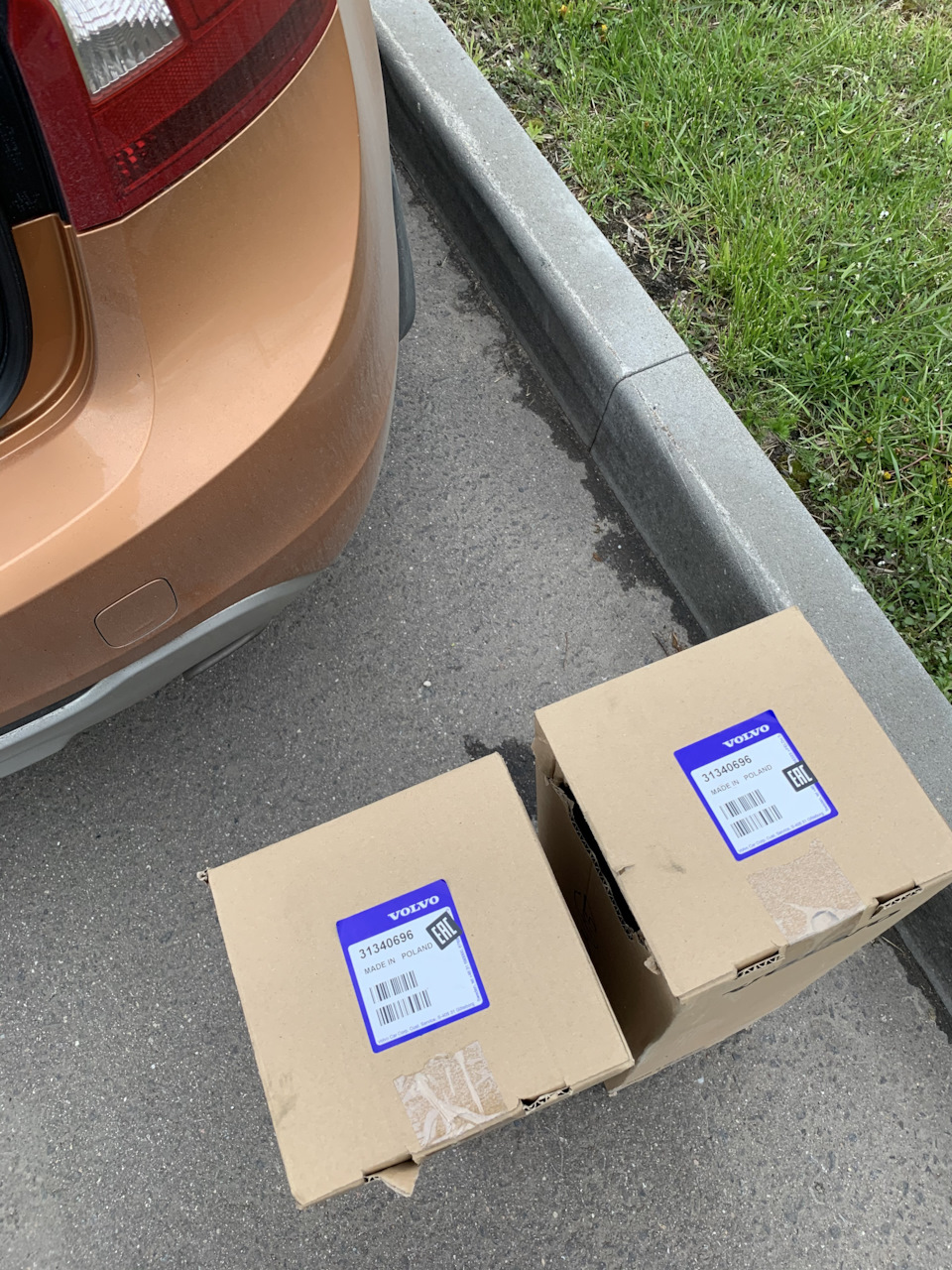 Новые амортизаторы — Volvo S60 (2G), 2 л, 2012 года | запчасти | DRIVE2