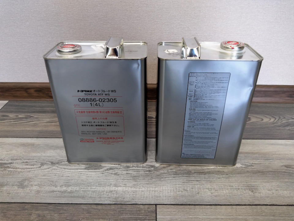 0888602305 Масло ATF WS трансмиссионное TOYOTA LEXUS | Запчасти на DRIVE2