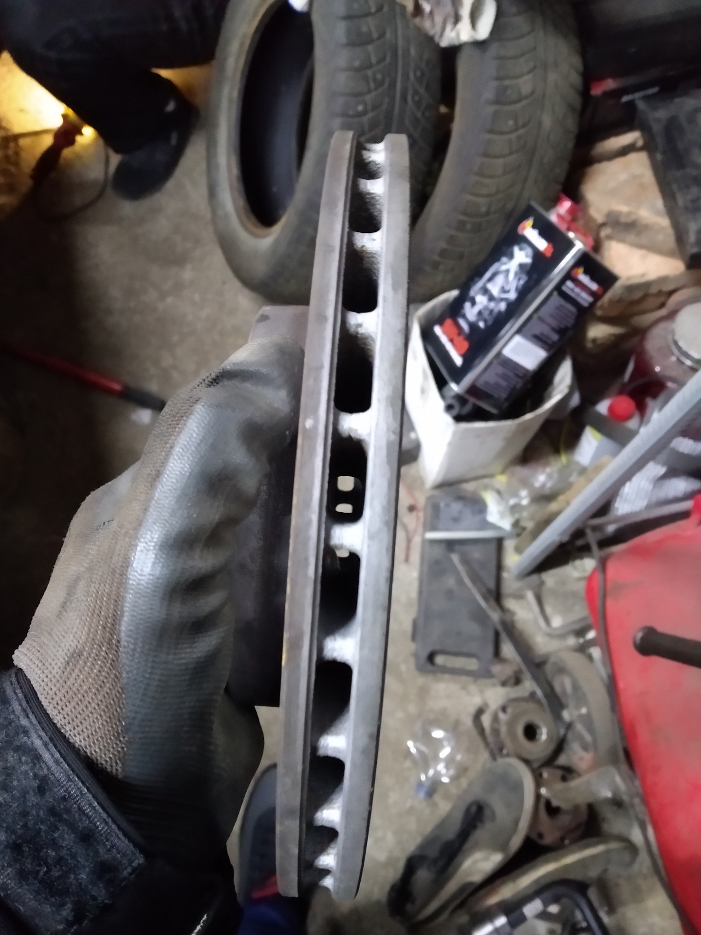 14. Немножко передней ходовой. — Daewoo Lanos, 1,5 л, 2003 года ...