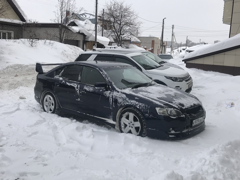 Поставил спойлер — Subaru Legacy B4 (BL), 2 л, 2004 года | стайлинг ...