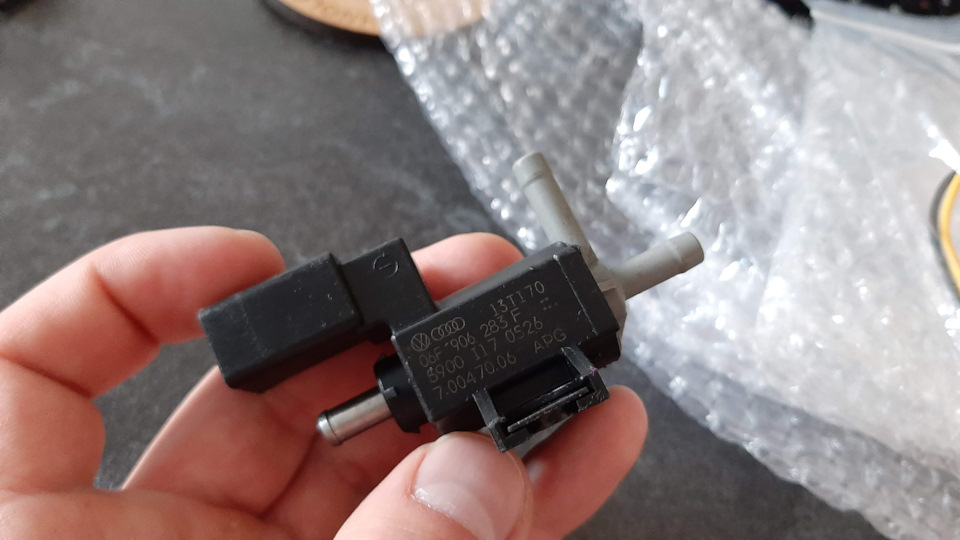 06F906283D Клапан регулирование давление наддува VAG | Запчасти на DRIVE2