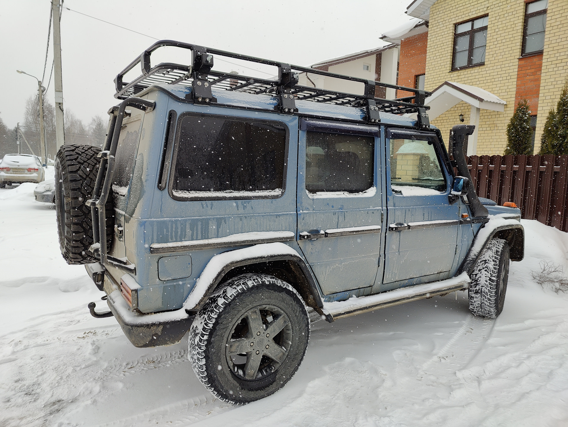 33" колесо на 5-ю дверь — Mercedes-Benz G-Class (W463 1G), 3 л, 1997 года | наблюдение | DRIVE2