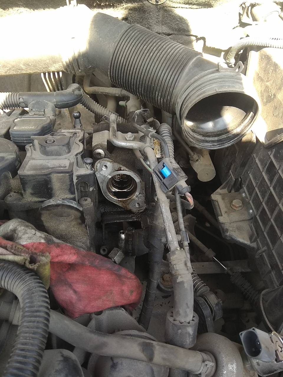 Прокладка ТНВД — Skoda Octavia A5 Mk2, 1,8 л, 2008 года | визит на ...