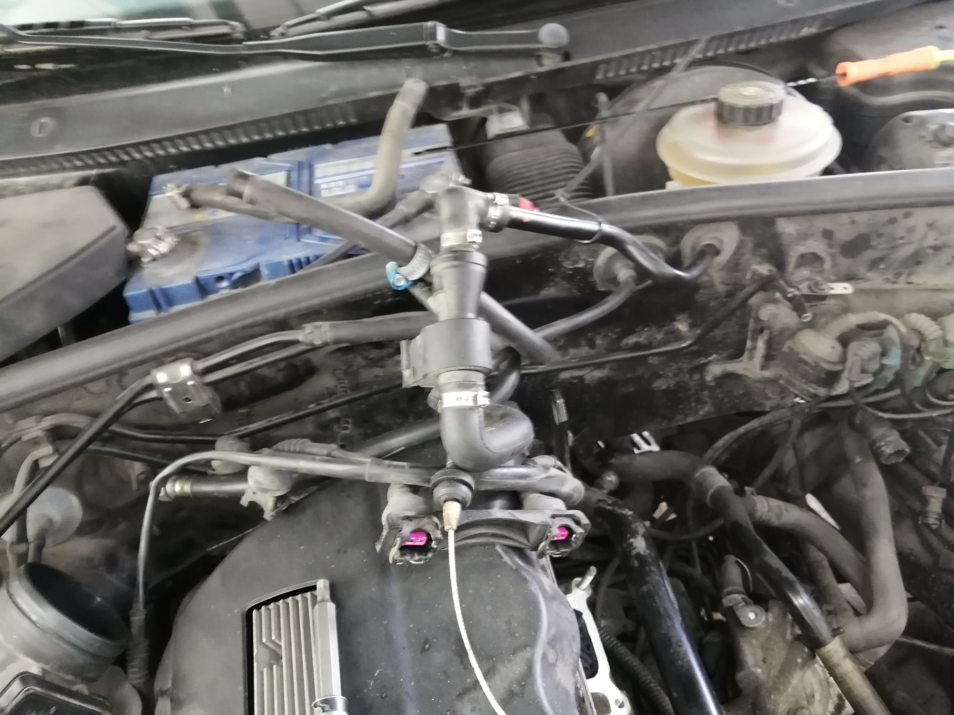 Ремонт системы ВКГ на ADR — Audi A4 (B5), 1,8 л, 1997 года | поломка ...