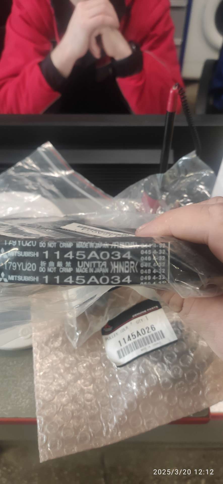 Замена ремня ГРМ и всех сопутствующих. — Mitsubishi Outlander XL, 3 л ...