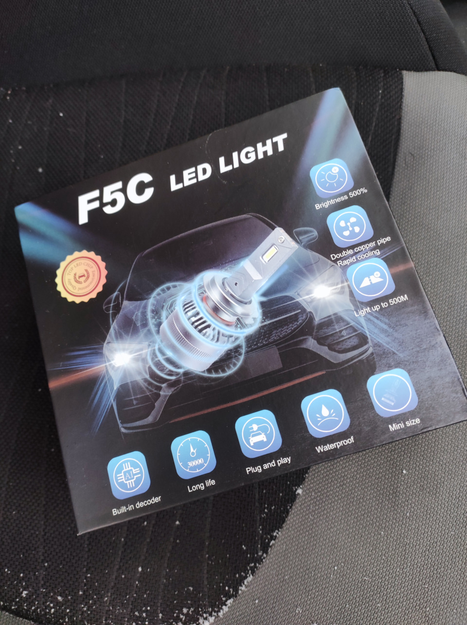 LED и форсунки — Citroen C4 Picasso (2G), 1,6 л, 2015 года | аксессуары ...