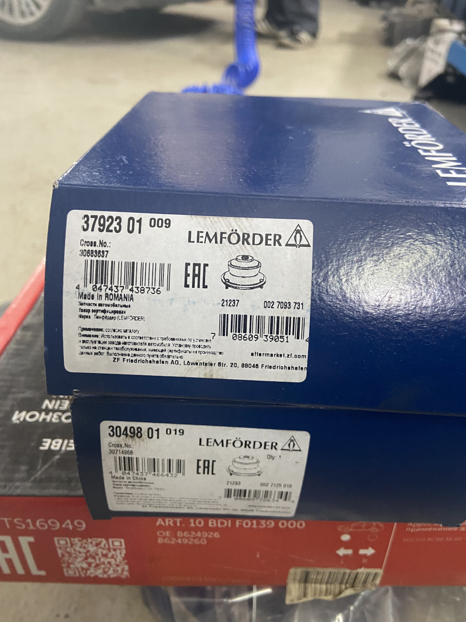 3049801 Опора стойки амортизатора LEMFORDER | Запчасти на DRIVE2