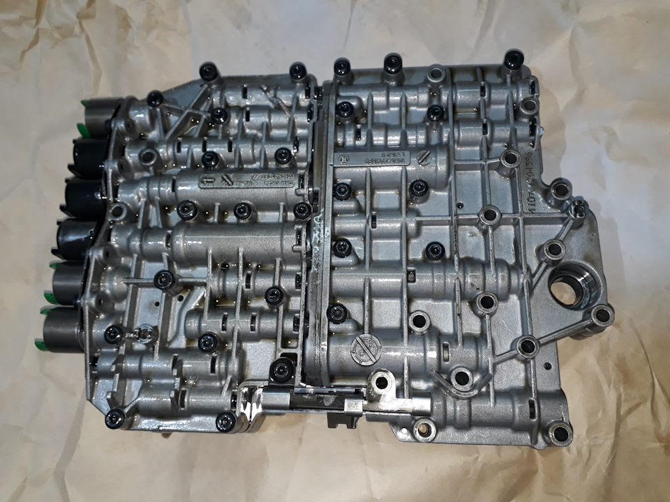 Промывка мехатроника, ремонт гидротрансформатора. — Audi A4 (B6), 1,8 л ...