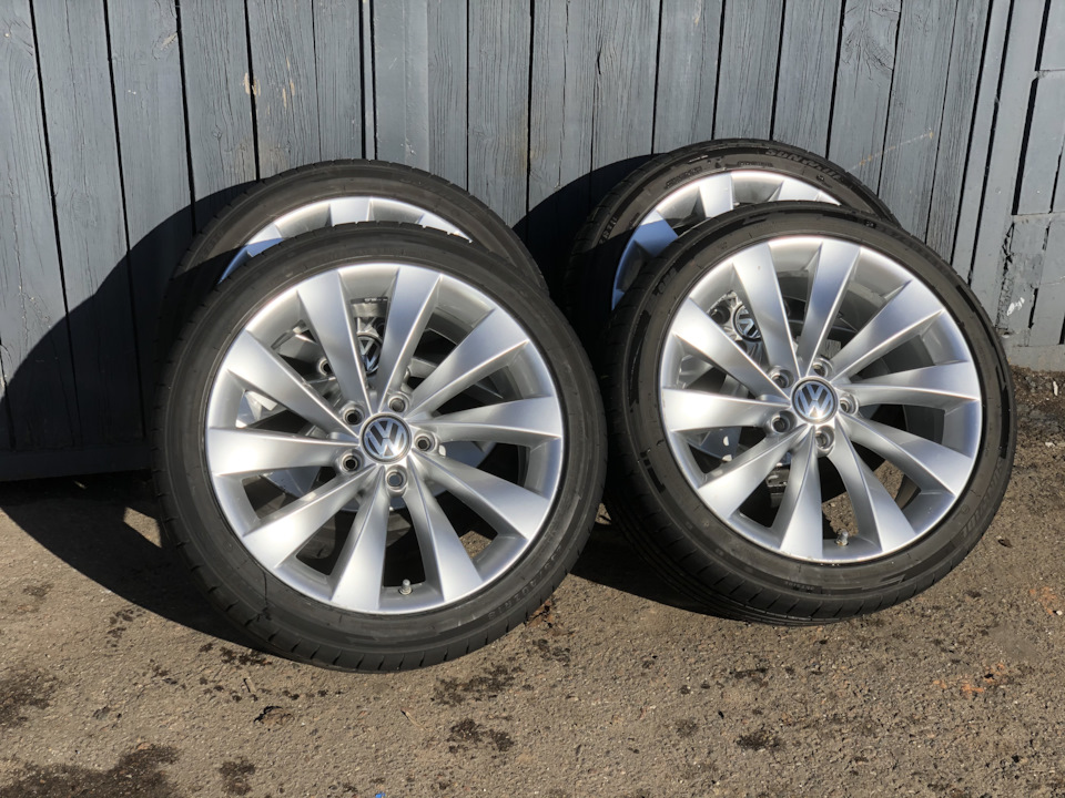 Interlagos Whels. — Volkswagen Jetta VI, 1,4 л, 2015 года | колёсные ...