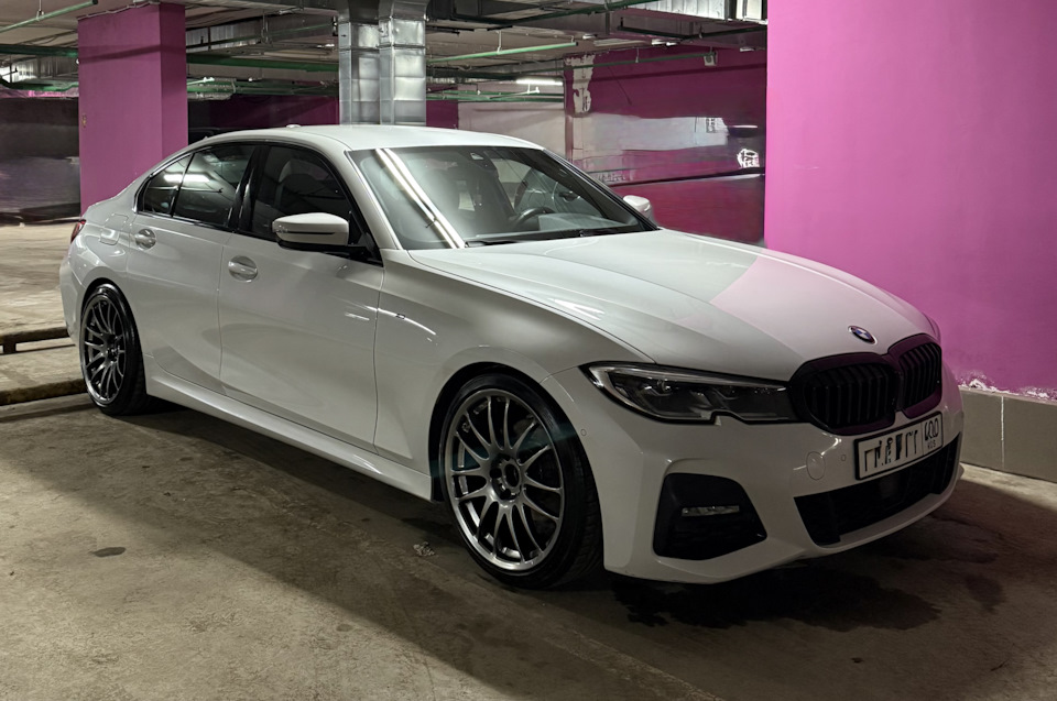 Кованые Rays Progressiv ME57 R19 — BMW 3 series (G20), 2 л, 2020 года ...