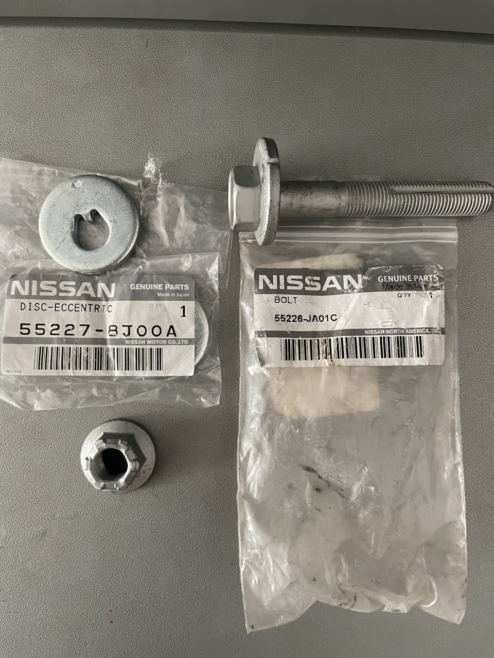 55226JA01C Болт развальный (длинна 750) NISSAN INFINITI | Запчасти на ...