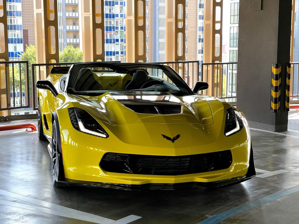 #3. Пост технического обслуживания. — Chevrolet Corvette C7, 6,2 л ...