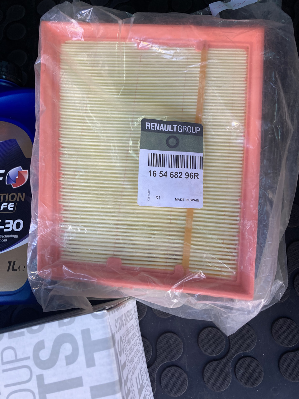 165468296R Фильтр возд RENAULT | Запчасти на DRIVE2