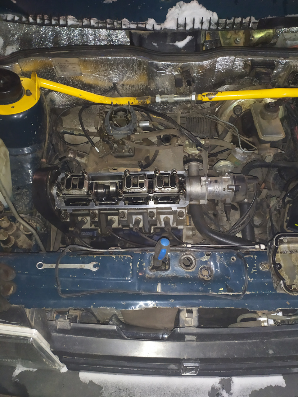Замена прокладки под крышкой клапанов. 🔧 — Lada Baltic, 1,5 л, 1999 ...