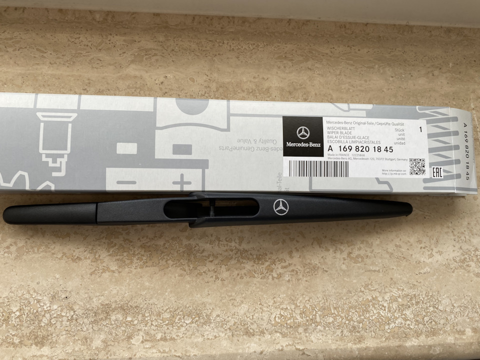 Задний Стеклоочиститель — Mercedes-Benz B-Class (W245), 1,9 л, 2005 ...