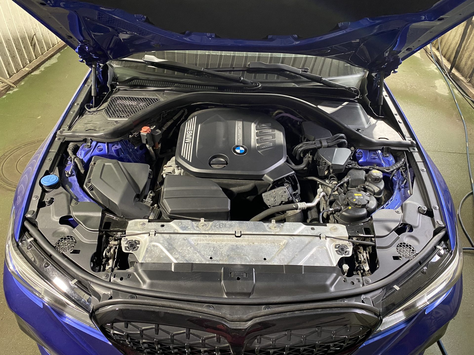 Чистка впускного тракта — BMW 3 series Touring (G21), 2 л, 2020 года ...