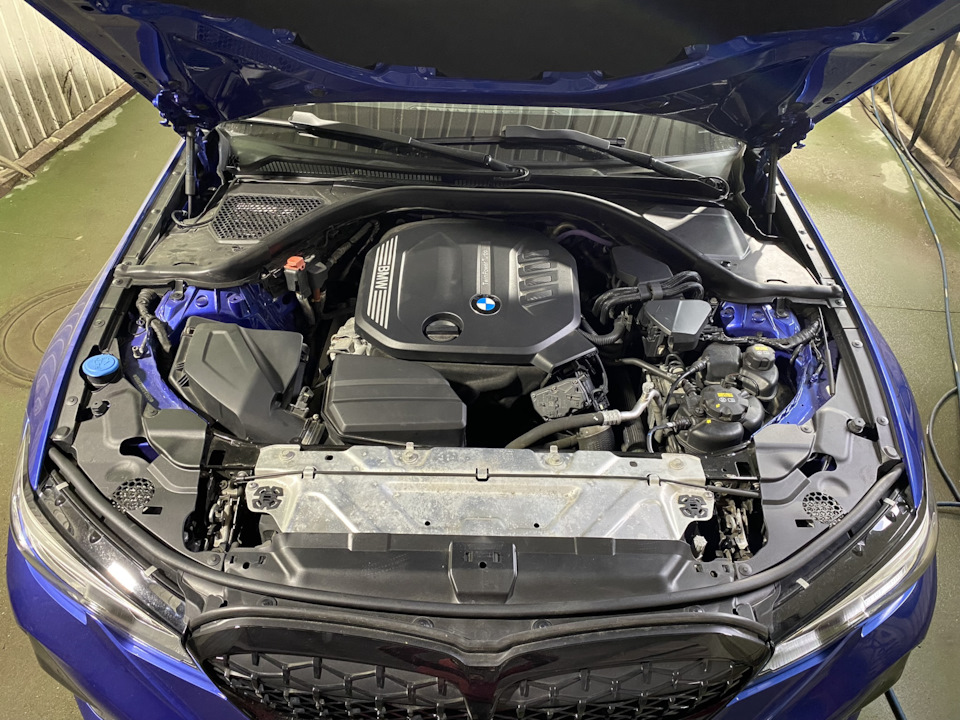 Чистка впускного тракта — BMW 3 series Touring (G21), 2 л, 2020 года ...